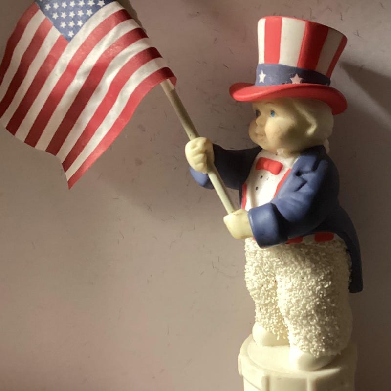 Uncle Sam Figurine - Etsy