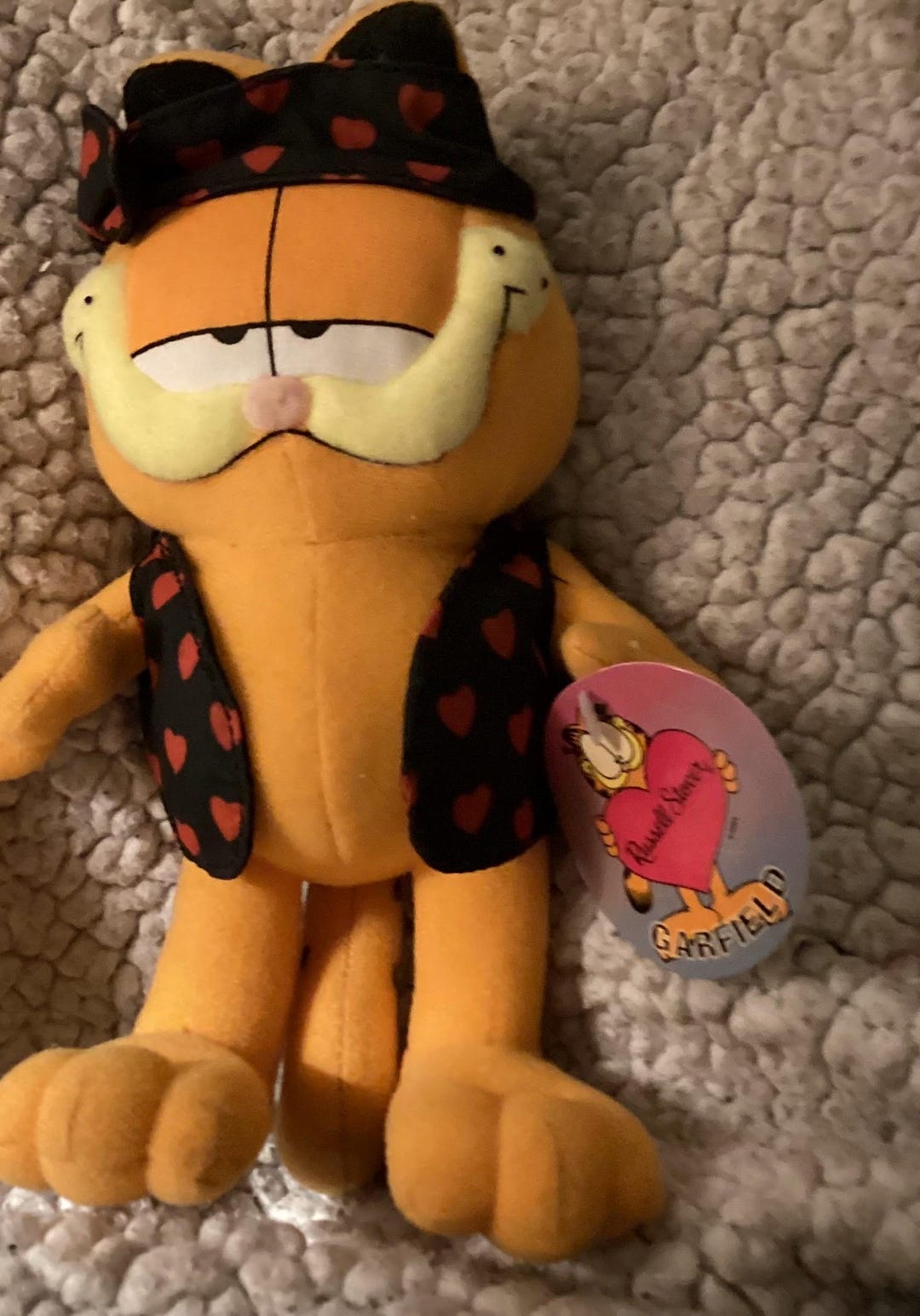 Garfield Russell Stover Plush Doll - Etsy