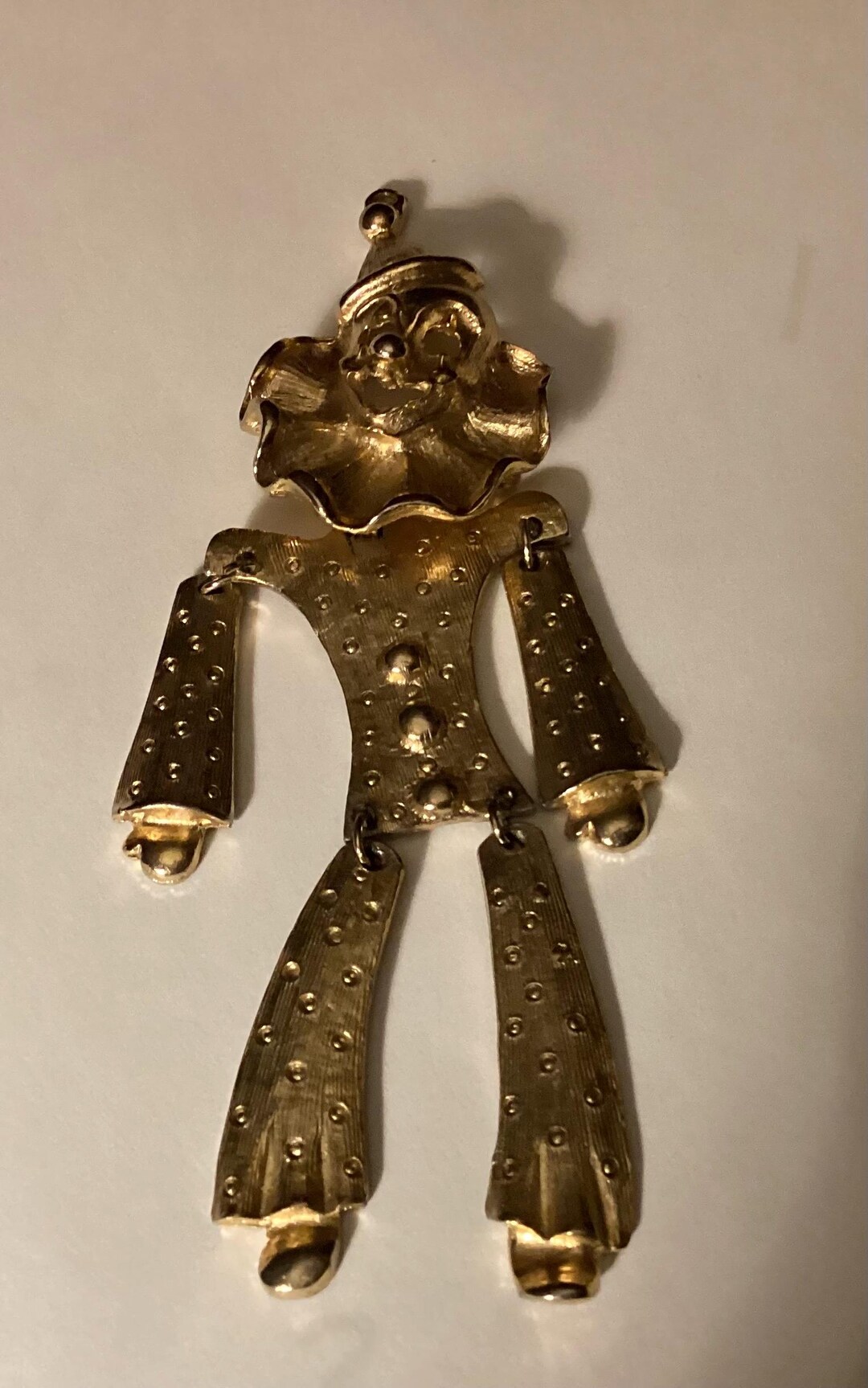 Articulated Clown Pin - Etsy