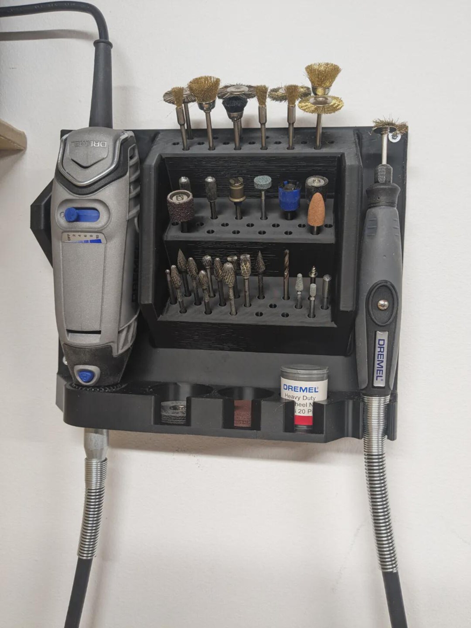 Dremel Tool Multi-tools| 3D Printed Organizer for Diyers, Garage ...