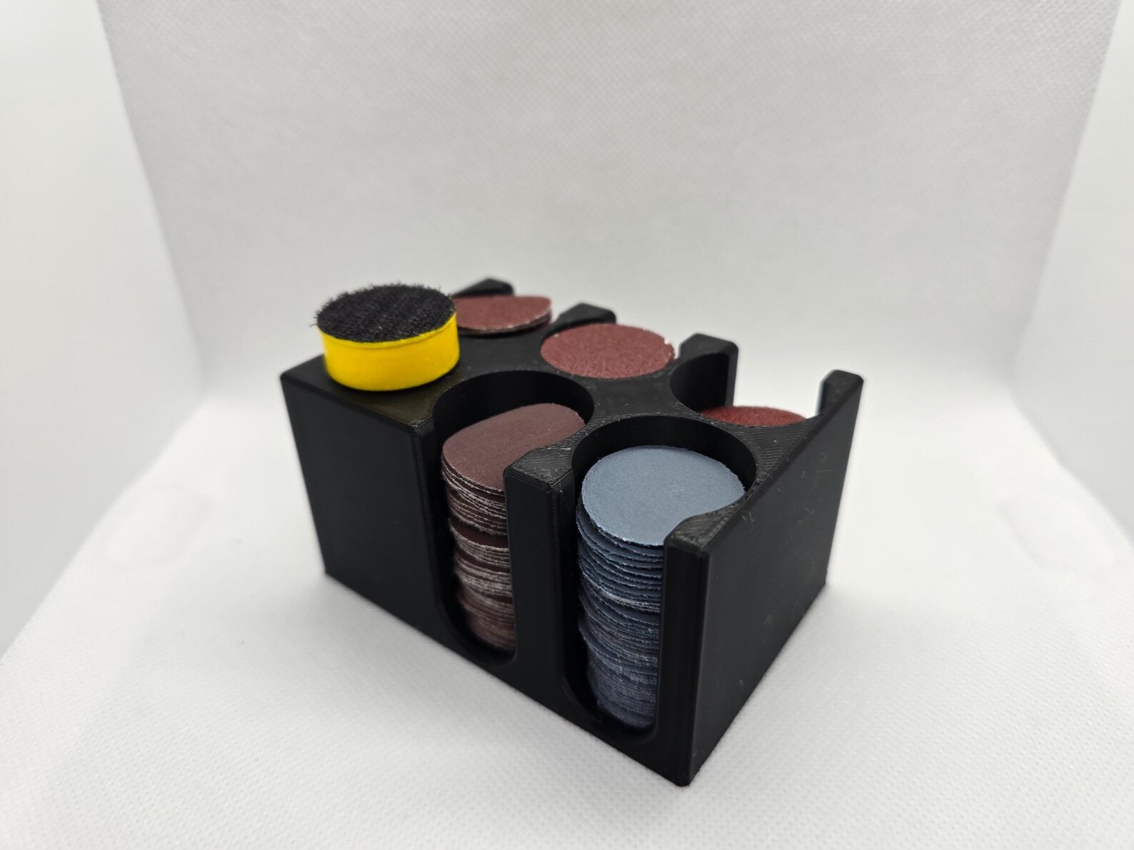 25mm Sanding Disc Organizer: Rotary Tool Abrasive Pad Storage Rack - Etsy