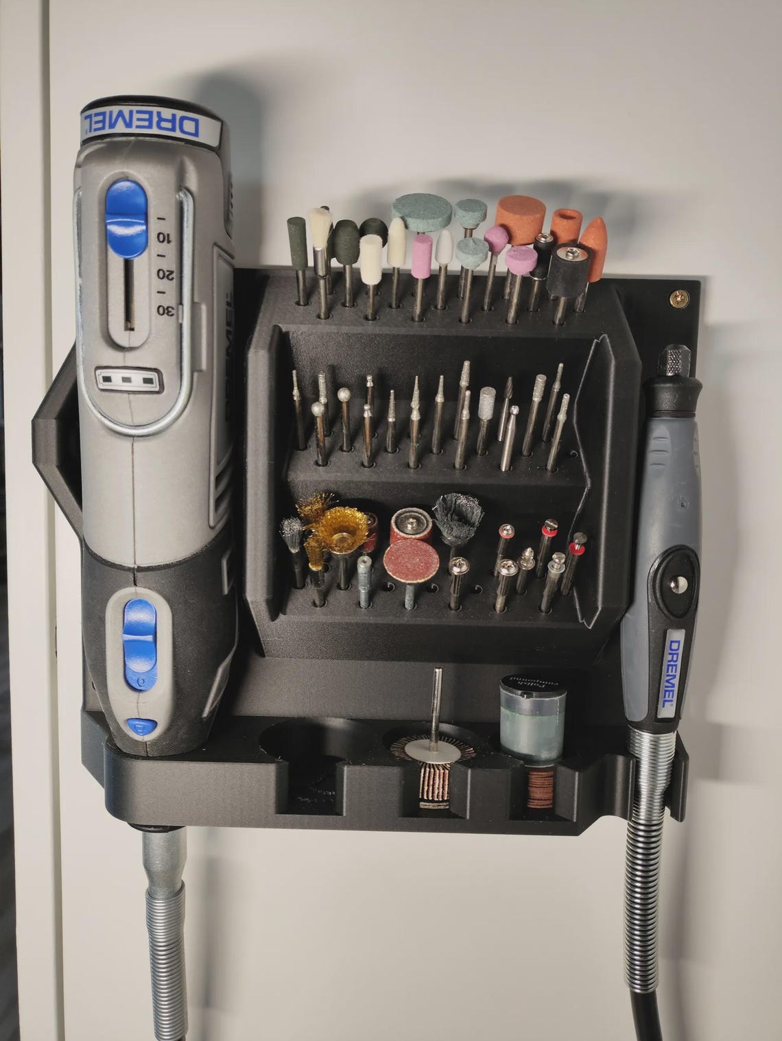 Dremel Tool Multi-tools| 3D Printed Organizer for Diyers, Garage ...