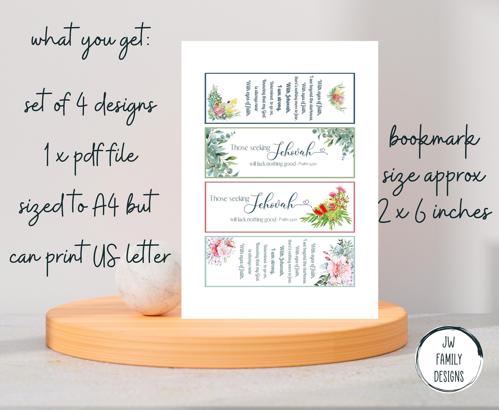 2022 Year Text Printable Bookmark JW Those Seeking Jehovah - Etsy