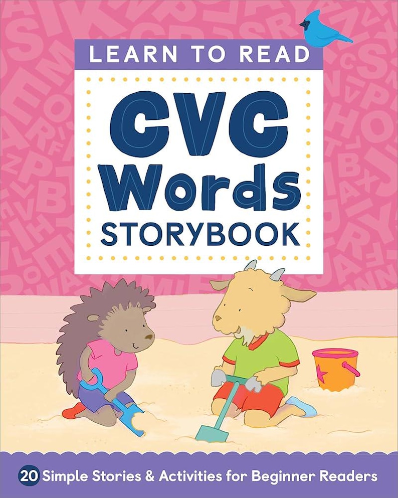 CVC Stories With Comprehension Questions | Phonics Reading (printable ...