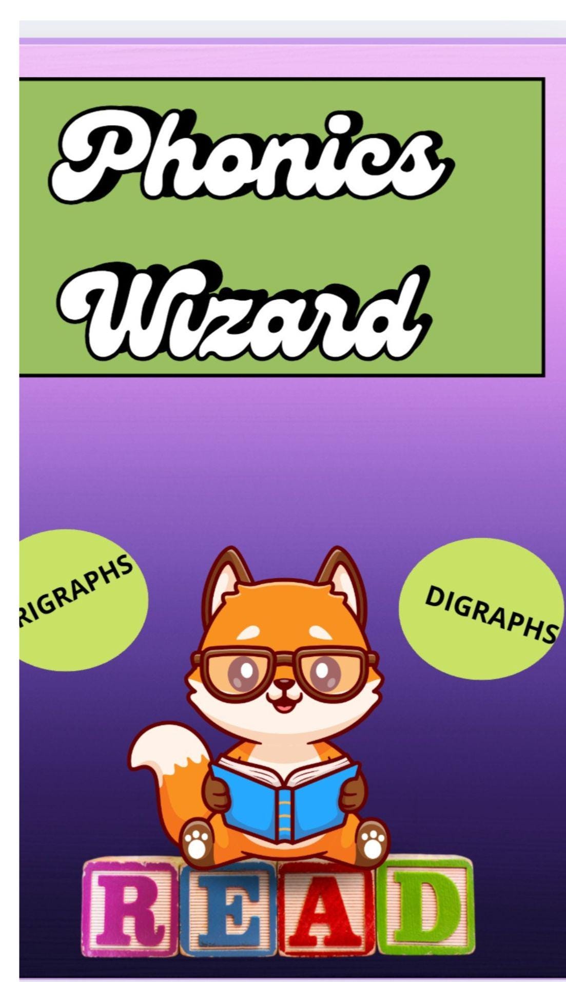Phonics Wizard Printables: Early Reader Bundle (digital Download) - Etsy