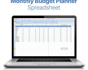 2024 Monthly Budget Planner Excel & Google Sheets | Budget Template ...