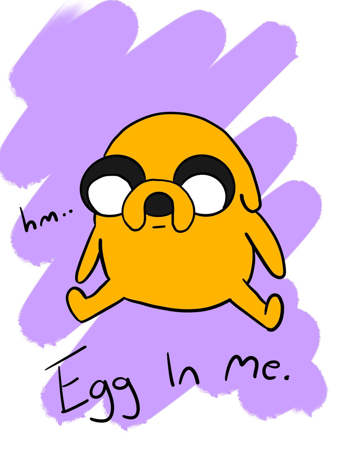 Jake the Dog Print - Etsy
