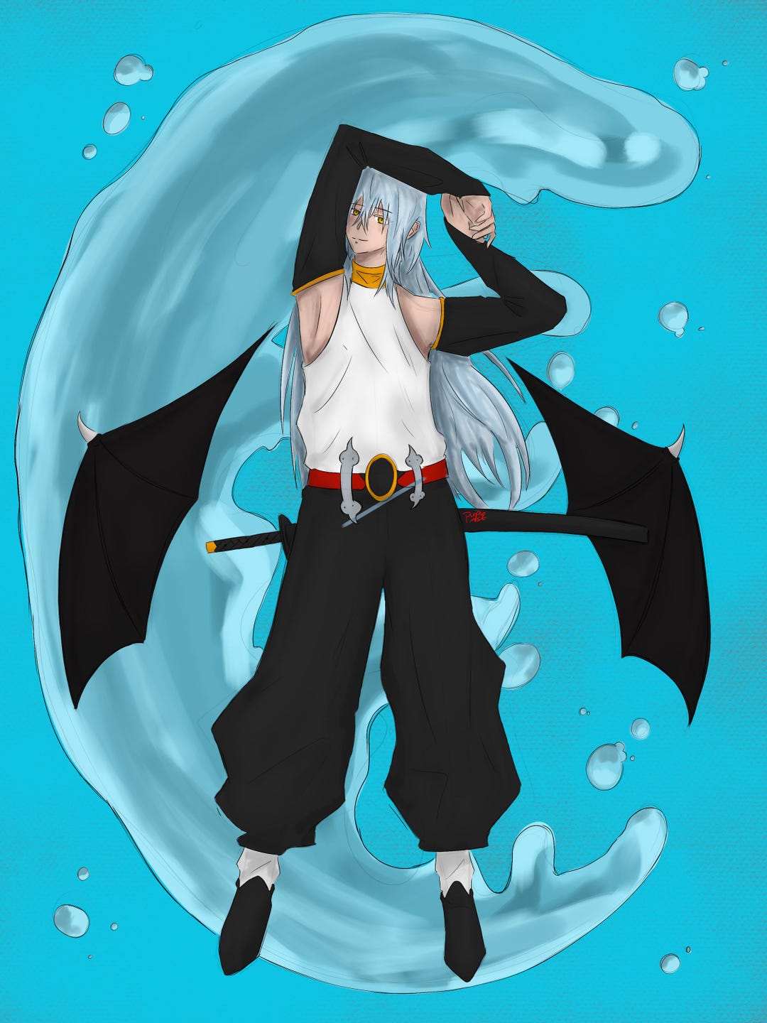 Rimuru Tempest Print - Etsy