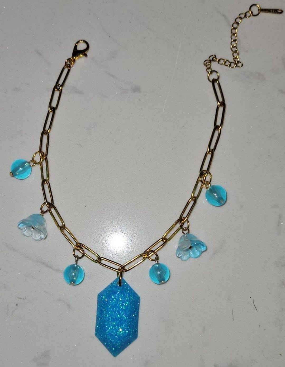 Blue Glow Zelda Bracelet - Etsy