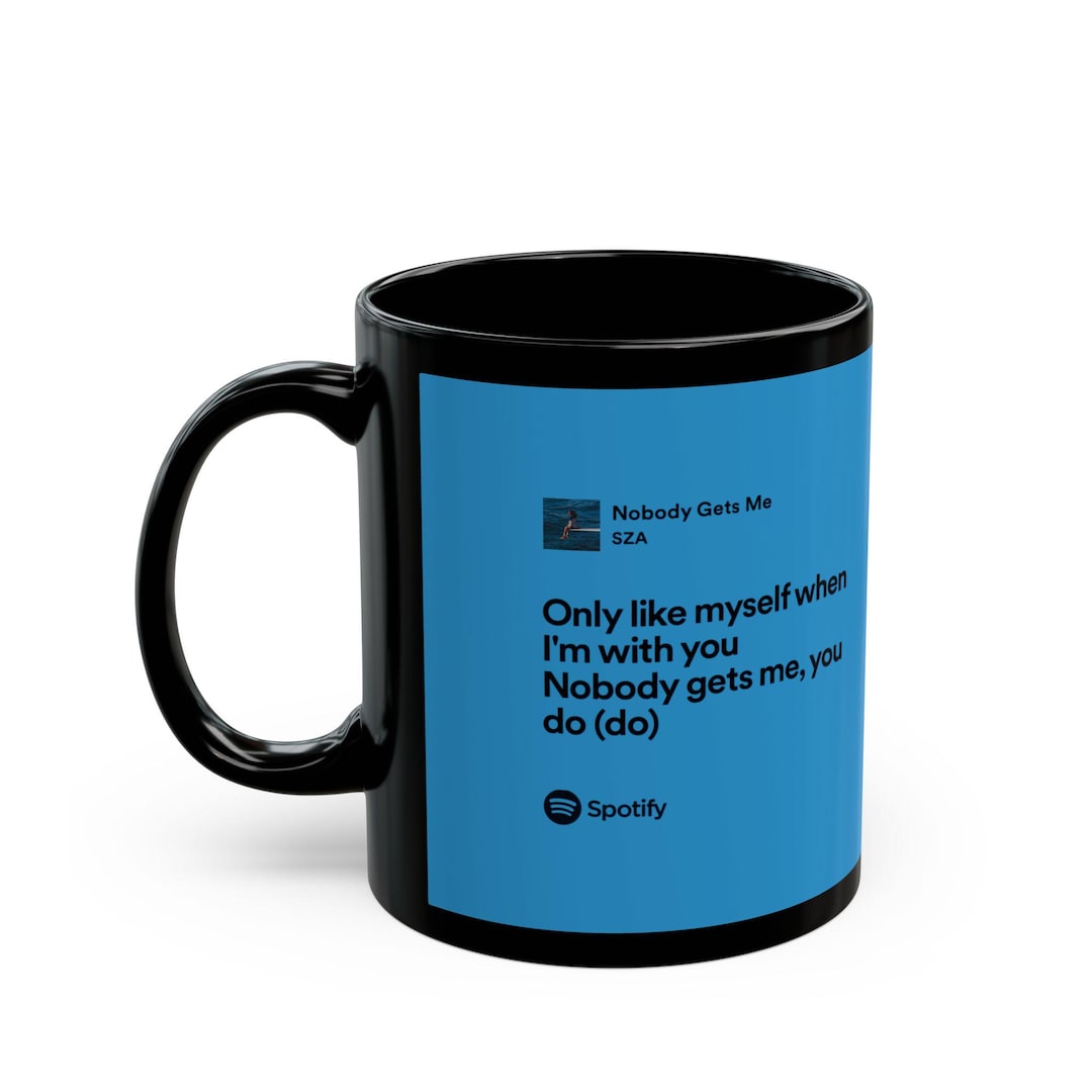 Customizable Spotify Lyric Mug, Thoughtful Gift, Express Yourself ...