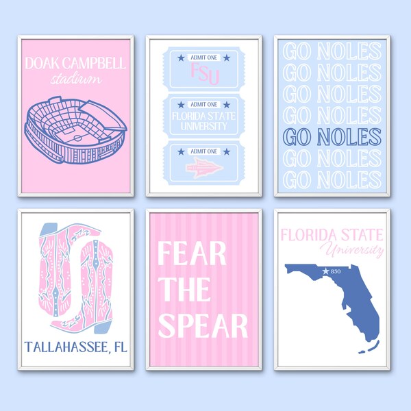 Fsu Art - Etsy