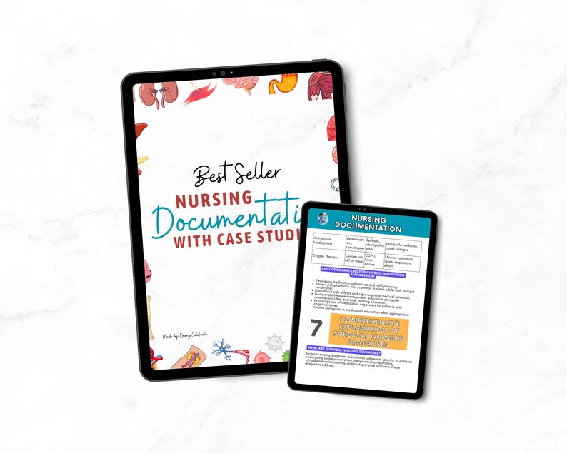 Nursing Documentation Template: Charting Guide & Cheat Sheet (PDF ...