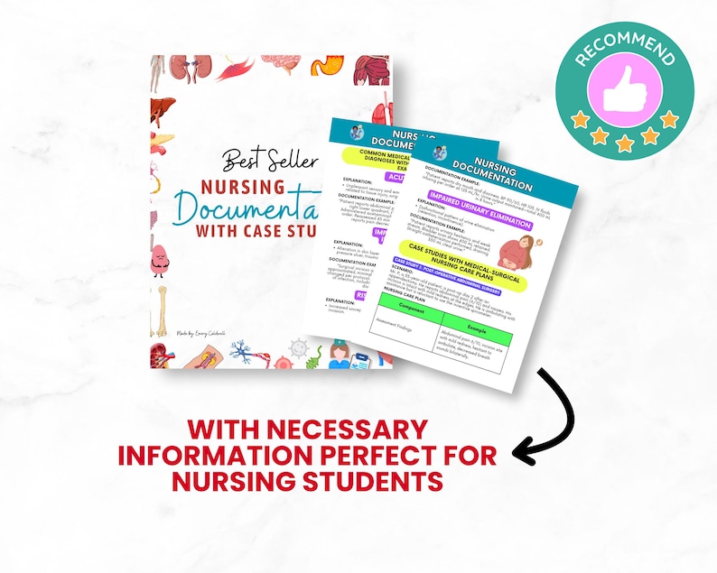 Nursing Documentation Template: Charting Guide & Cheat Sheet (PDF ...