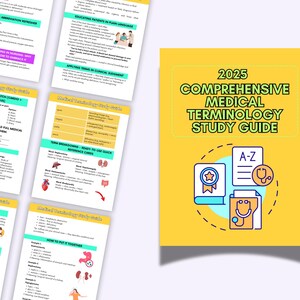 Medical Terminology Study Guide, Medical Terminology Prefixes, Nursing ...