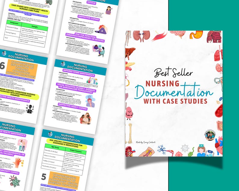Nursing Documentation Template: Charting Guide & Cheat Sheet (PDF ...