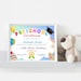 Preschool Graduation Certificate Printable: Fill-in PDF Award (US ...