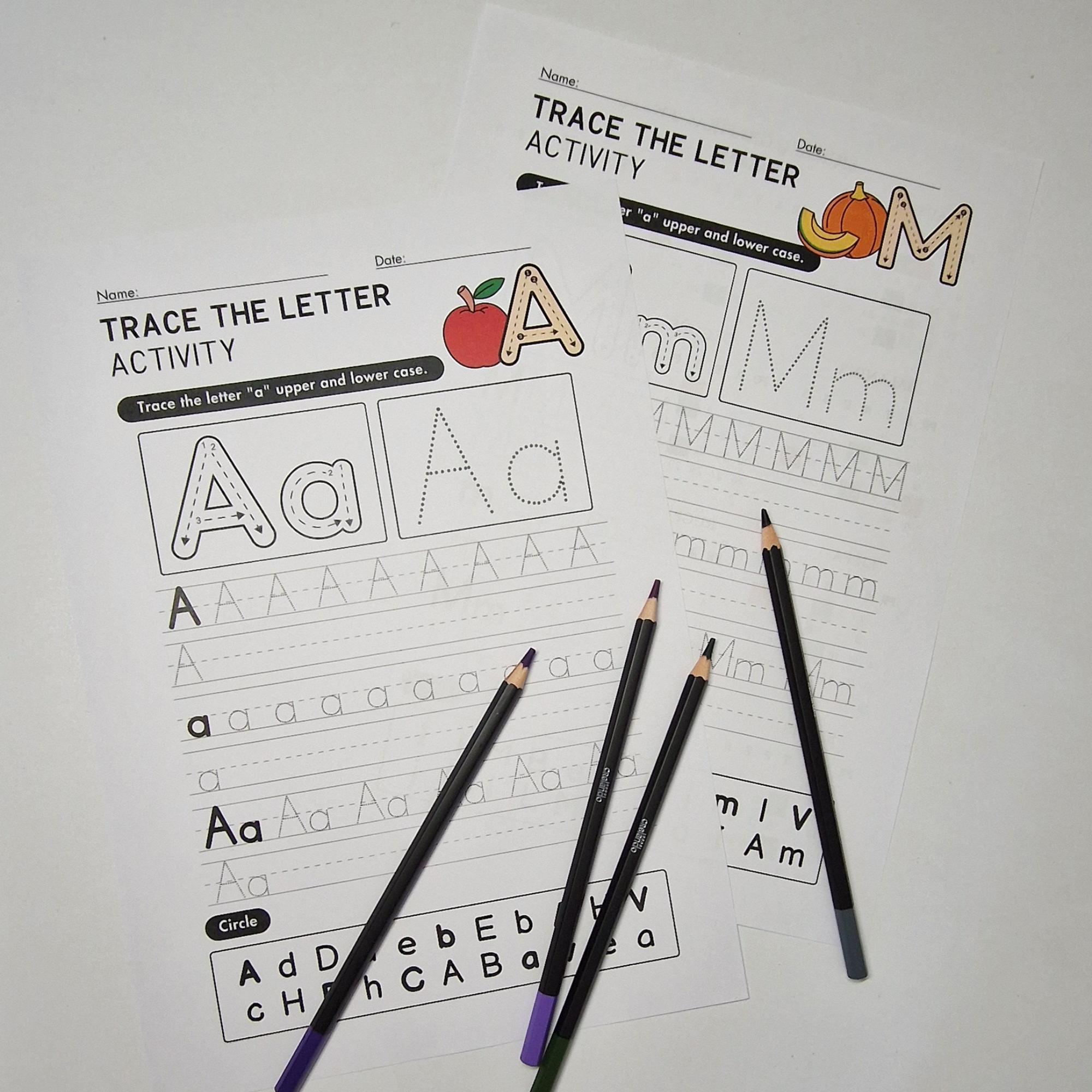 Alphabet Tracing Worksheets for Kids | ABC Letters Tracing PDF ...