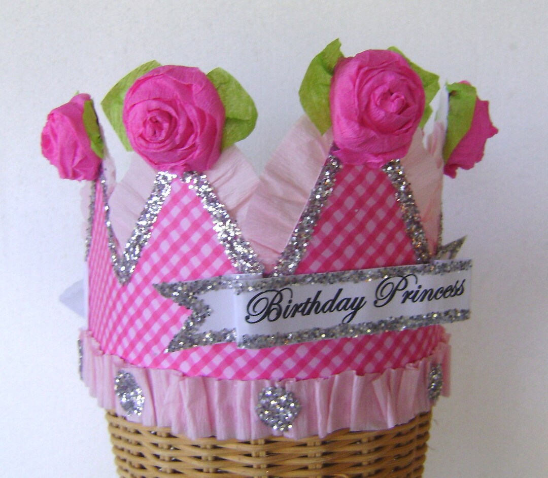Birthday Party Crown, Birthday Party Hat, Party Hat, BIRTHDAY PRINCESS ...
