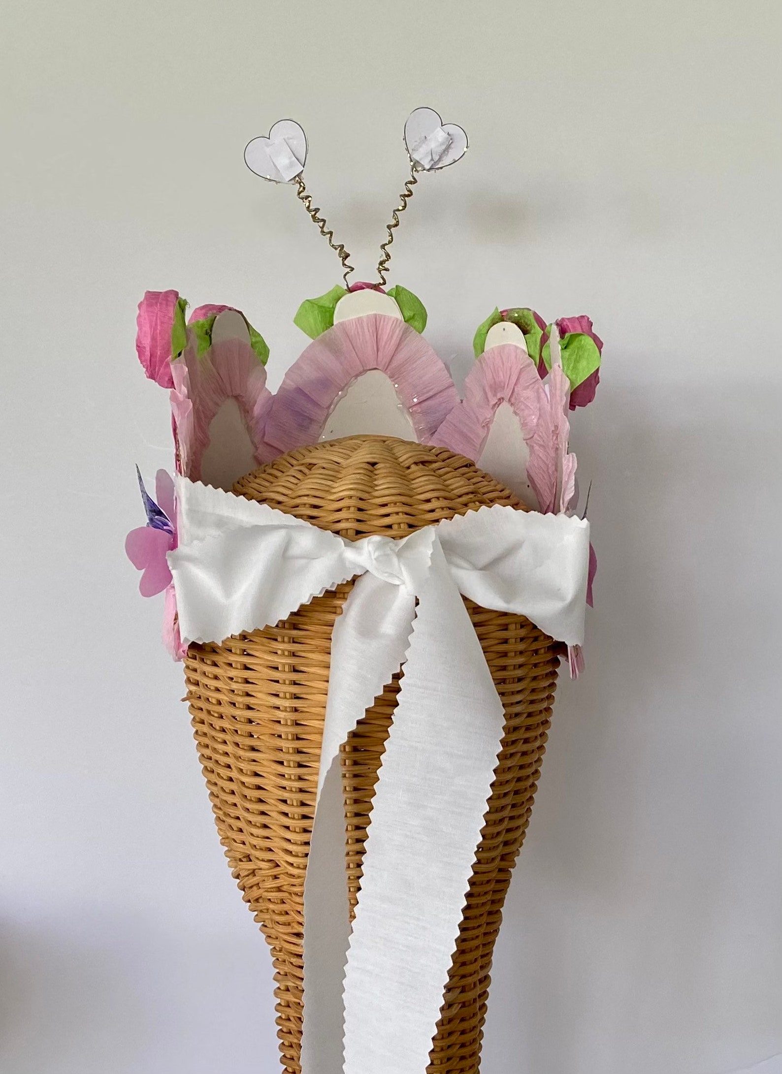 Rainbows and Butterflies Birthday Hat Birthday Crown Custom - Etsy