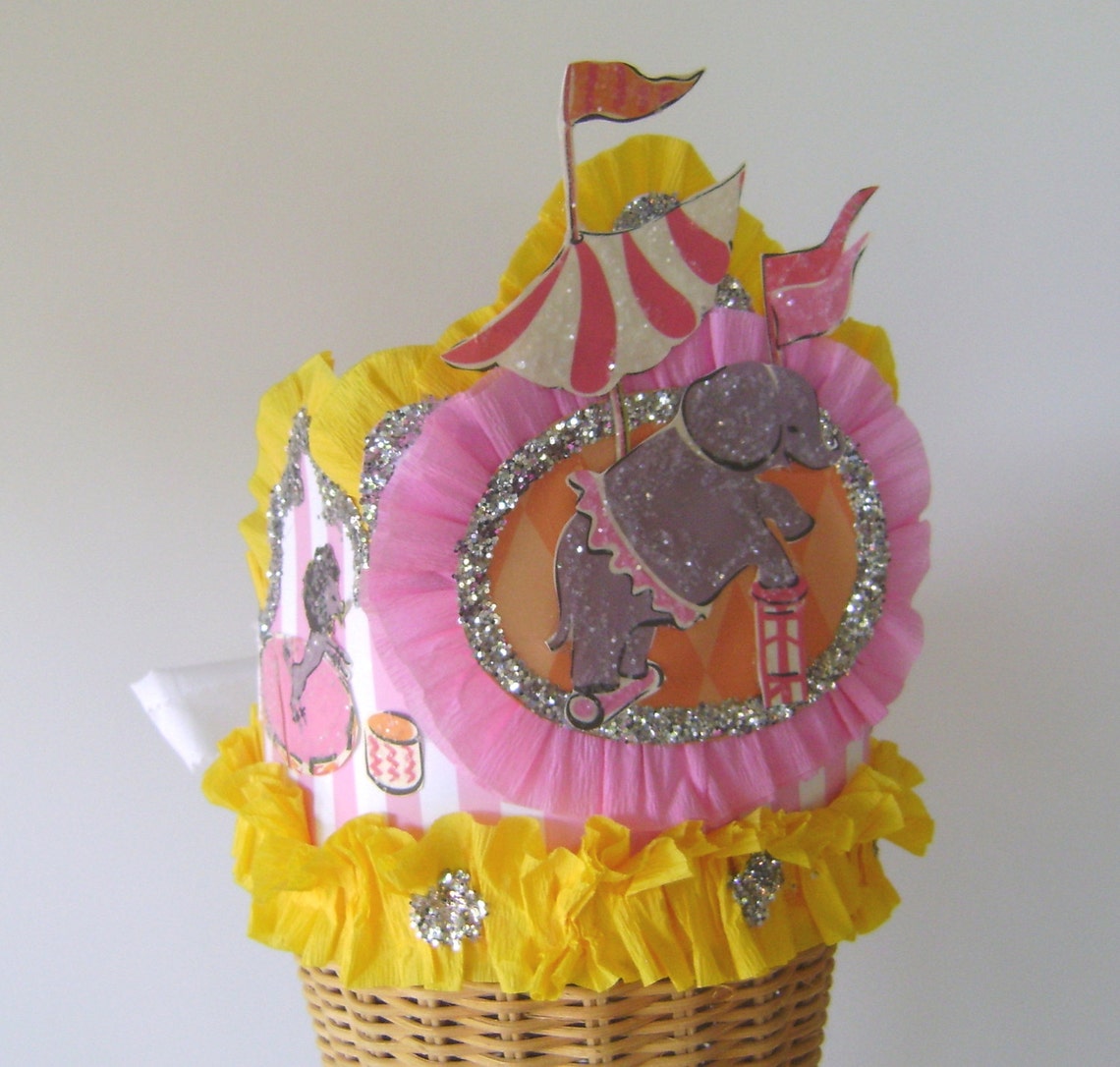 CIRCUS Birthday Party Hat | Etsy