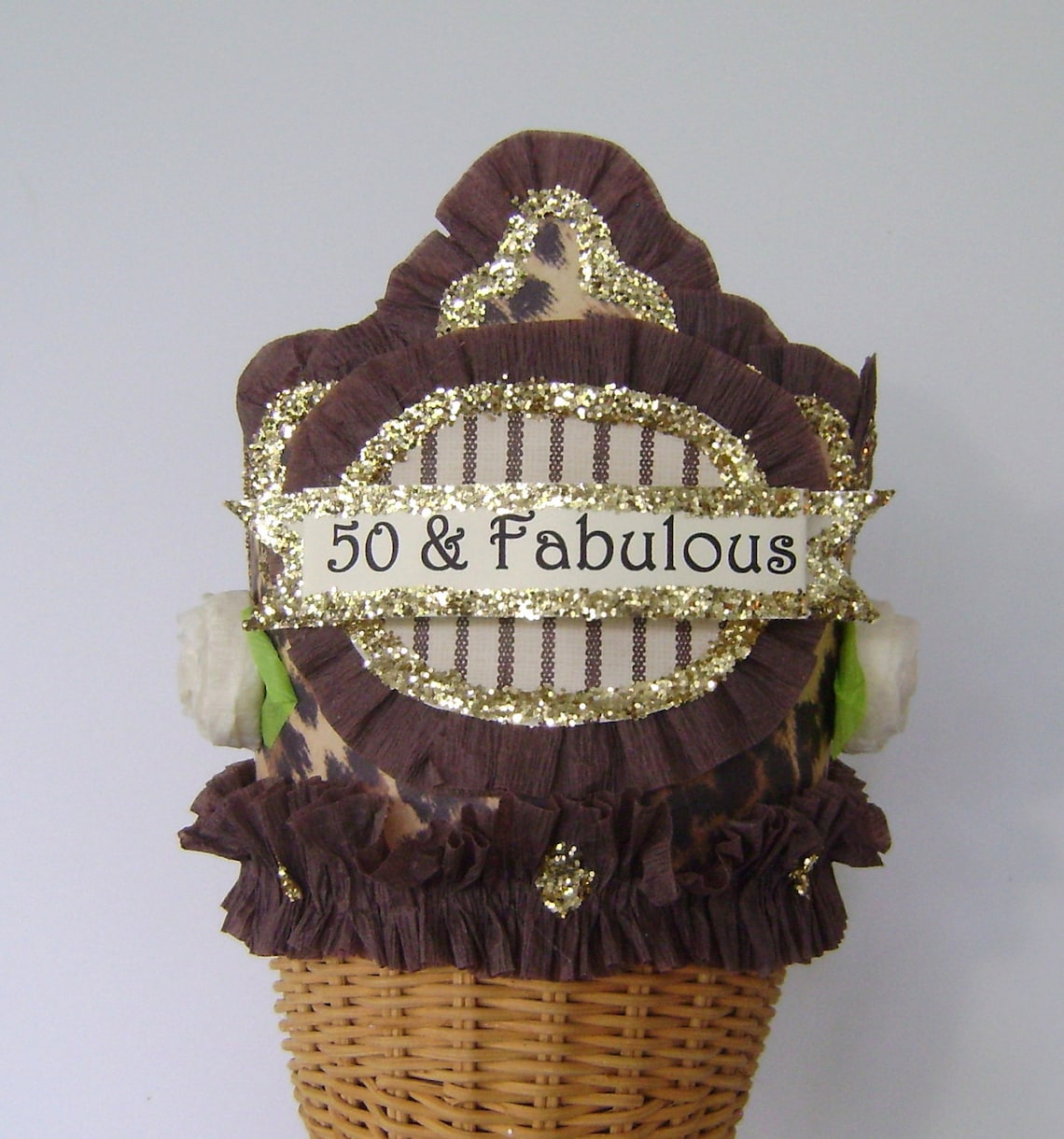 50th Birthday Party Crown 50th Birthday Party Hat 50 and - Etsy