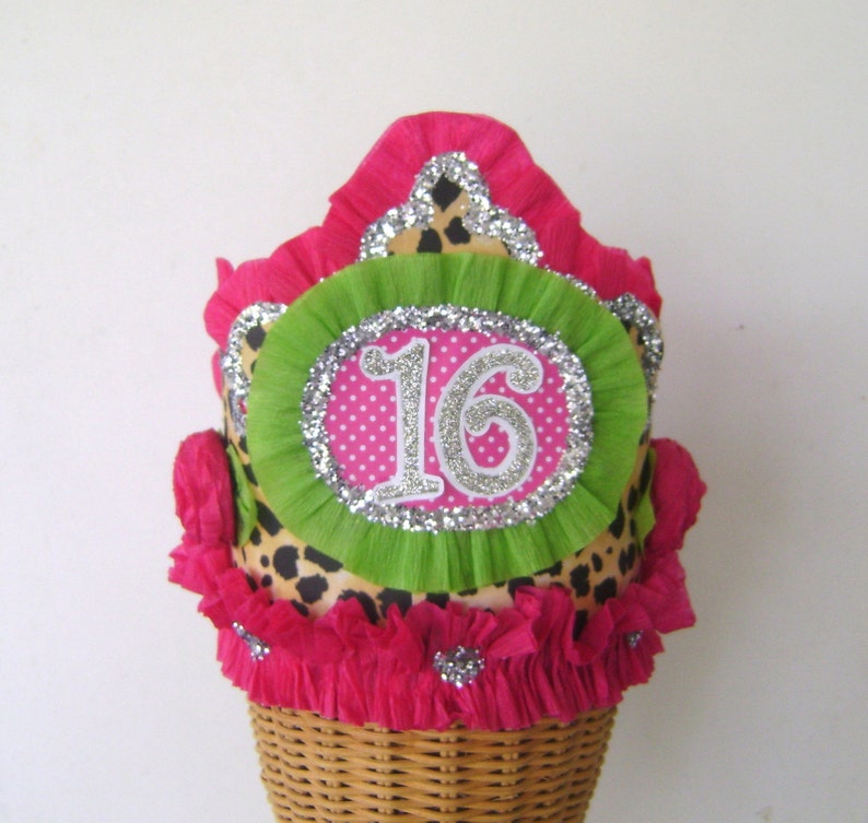 SWEET 16 Birthday Hat Sweet 16 Birthday Crown 16th Birthday - Etsy