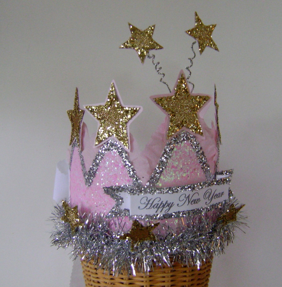 HAPPY NEW YEAR Crown, Customize It, Fits Adult or Child - Etsy