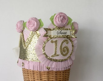 16th Birthday Hat | Etsy