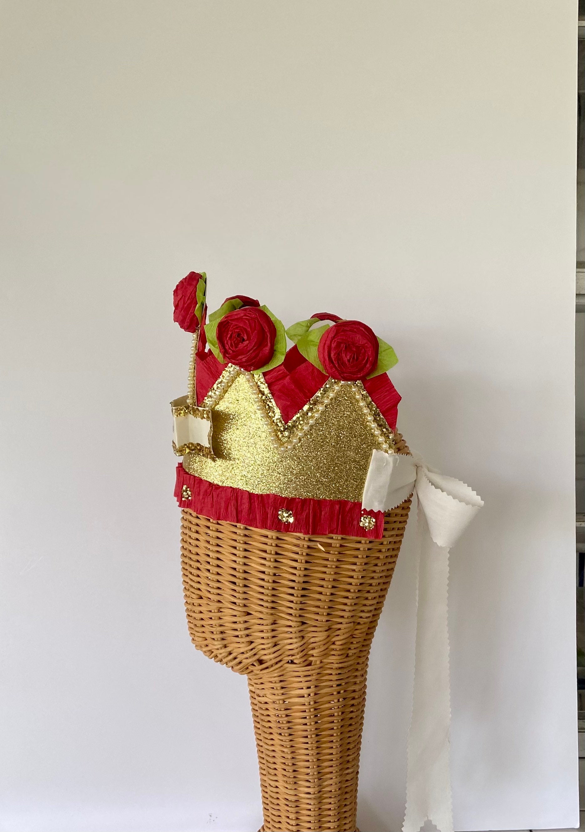 Birthday crown birthday hat adult birthday hat Gold and | Etsy