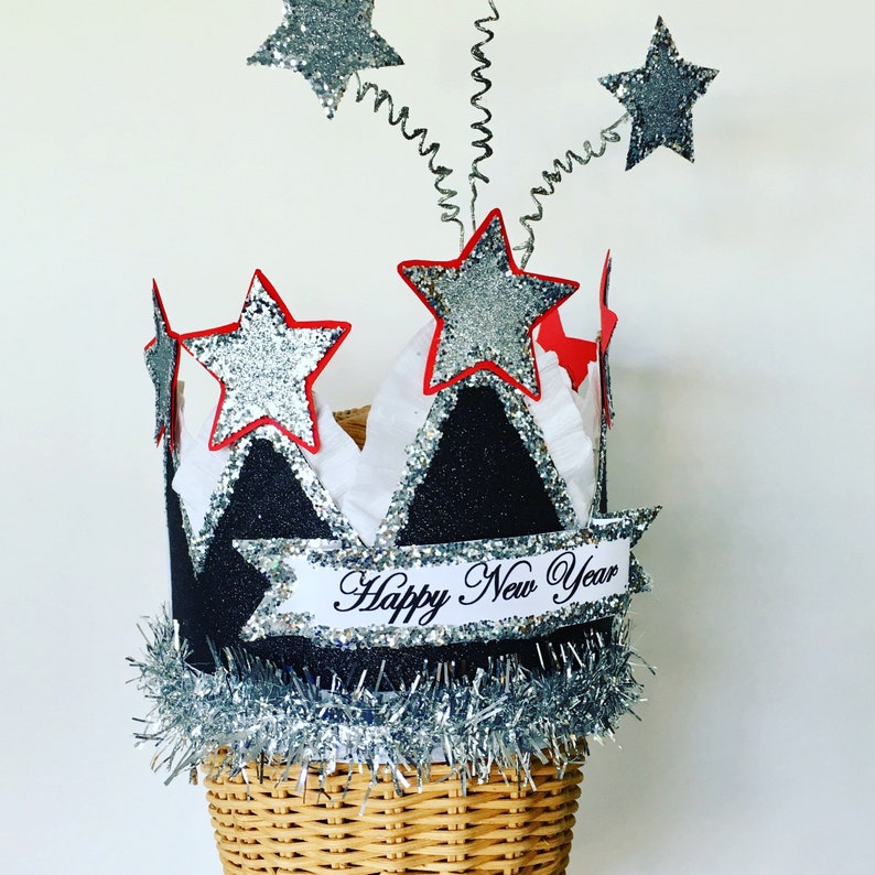 HAPPY NEW YEAR Crown Customize It Fits Adult or Child - Etsy