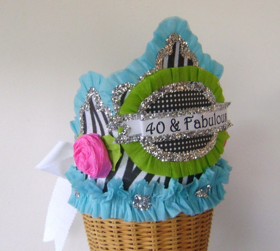 40th Birthday Hat, 40th Birthday Crown, Adult Birthday Hat, Girl ...