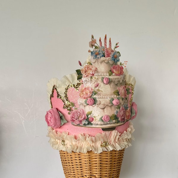 Birthday Cake Hat - Etsy