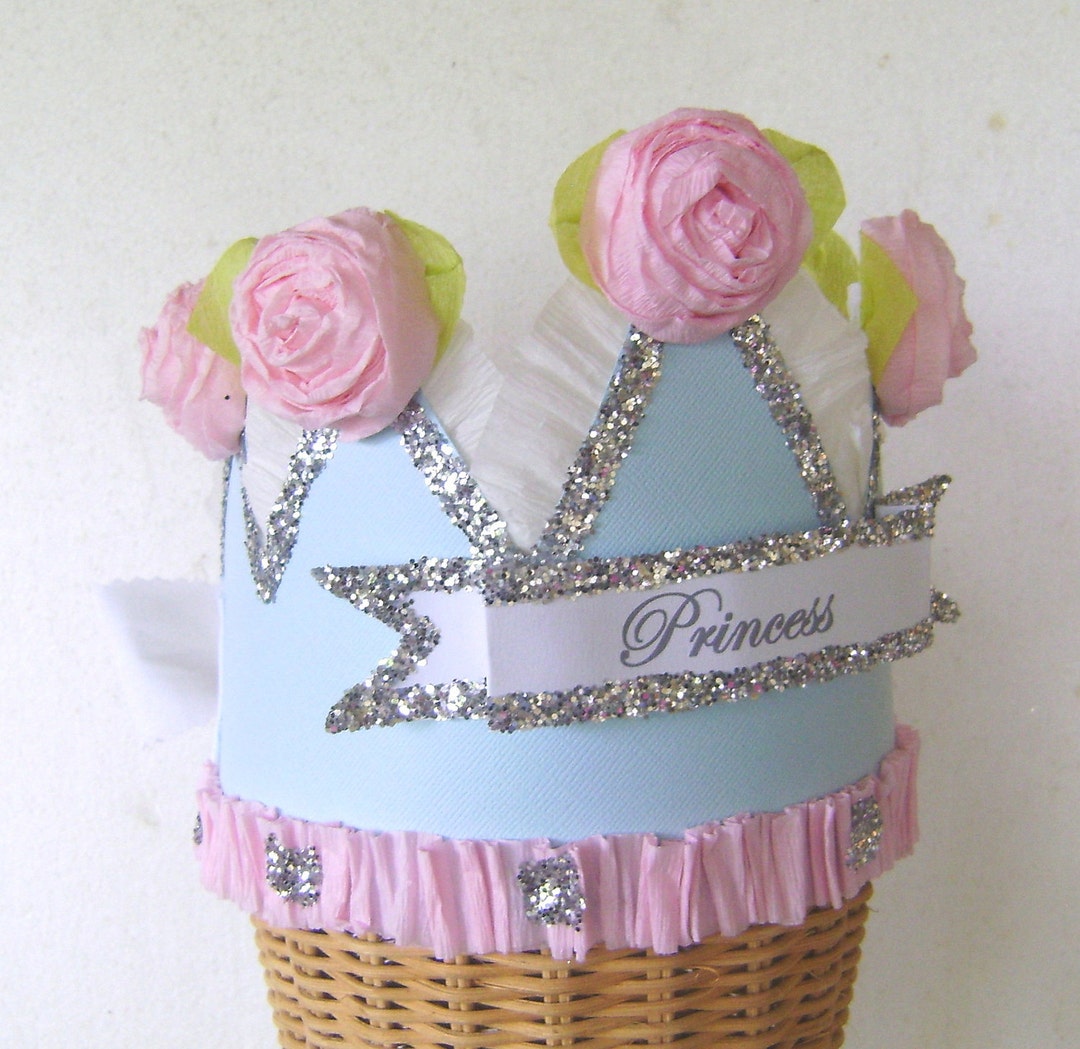 Birthday Crown, Birthday Hat, Princess Crown, Customized Birthday Hat ...