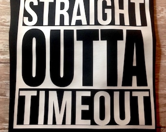 Straight Outta Timeout, Funny Toddler Shirt, Cute Kid Shirts, Funny ...