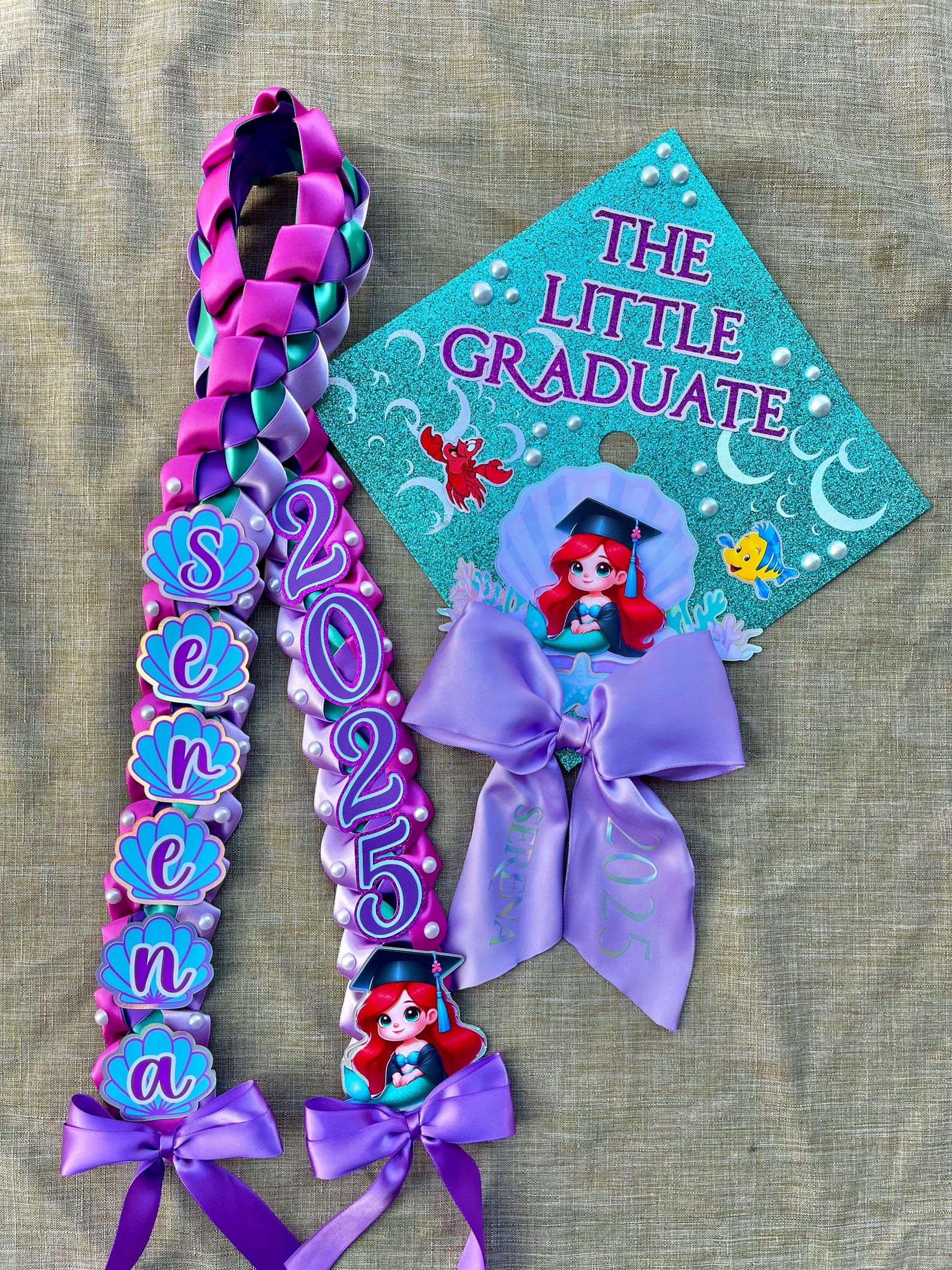 Princess Graduation Gift Mermaid Princess Cap Senior Class of 2025 ...