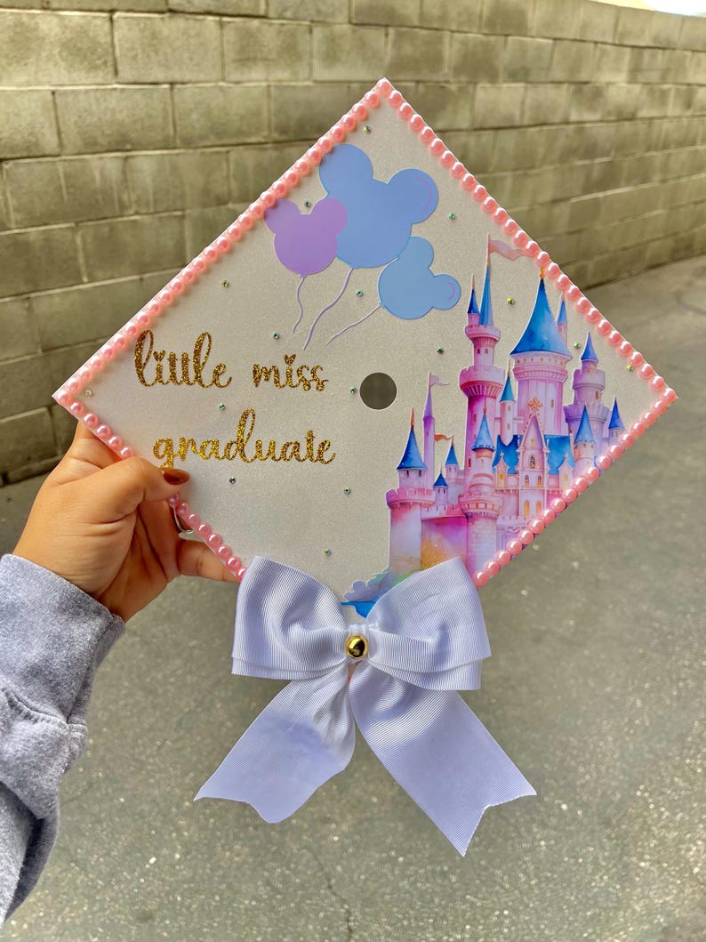 Cute Cat Grad Cap Magic Castle Graduation Gift Viral Grad Hat Prek ...