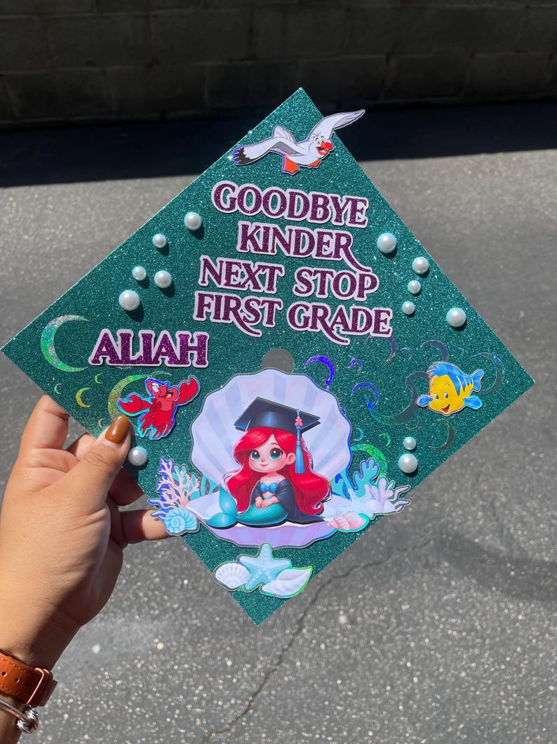 Princess Graduation Gift Mermaid Princess Cap Senior Class of 2025 ...