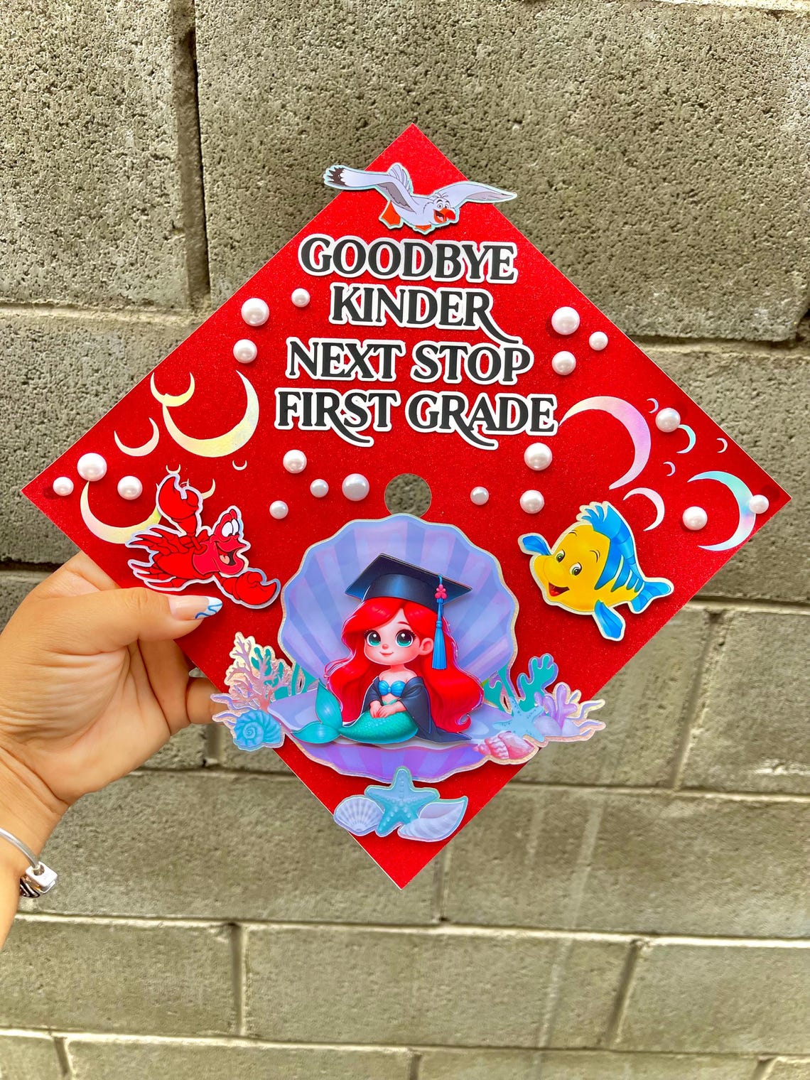 Princess Graduation Gift Mermaid Princess Cap Senior Class of 2025 ...