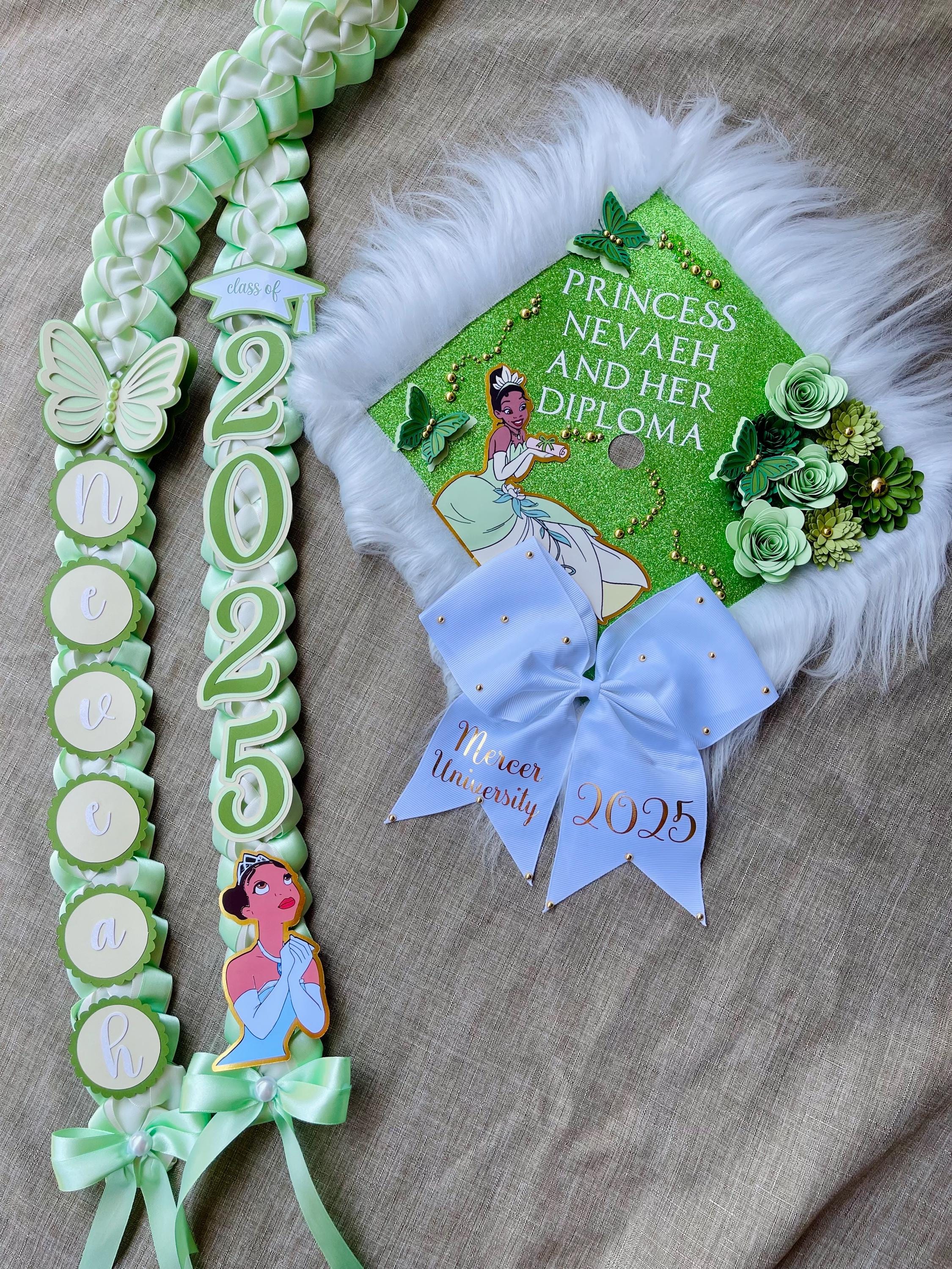 Princess Graduation Gift Frog Princess Cap Senior Year Green Theme ...