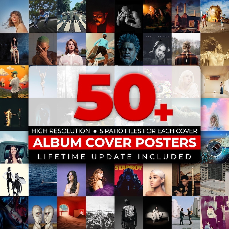 Album Cover Posters - Etsy