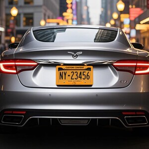 Custom License Plate Frame, Personalized License Plate Frames for Cars ...