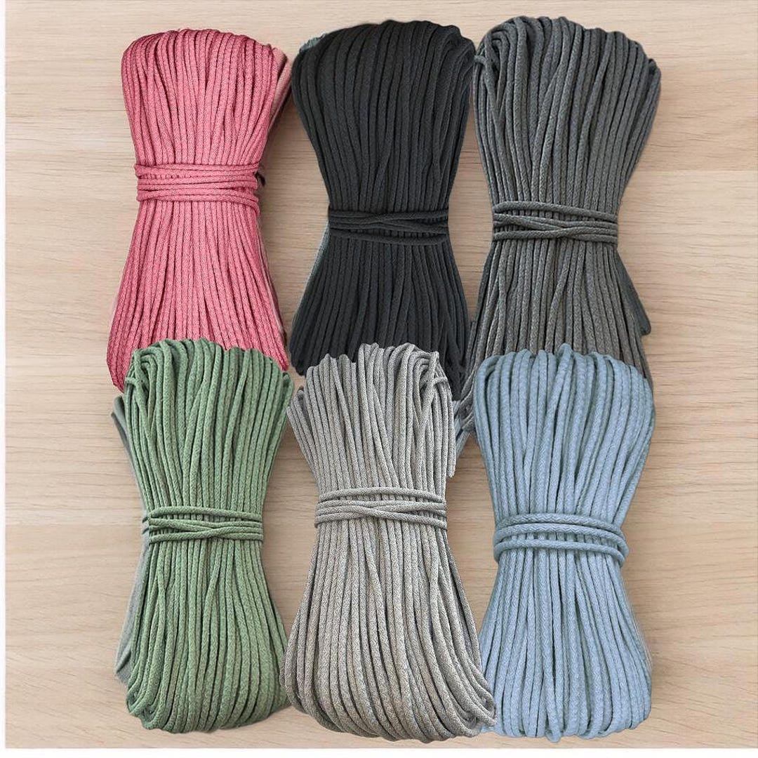 6mm Organic Cotton Macrame Cord: Basket Weaving, DIY Crafts - Etsy Canada