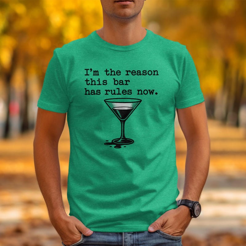 Bar T Shirt - Etsy