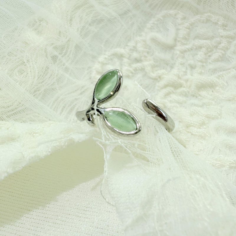 Nature Inspired Jade Band - Etsy