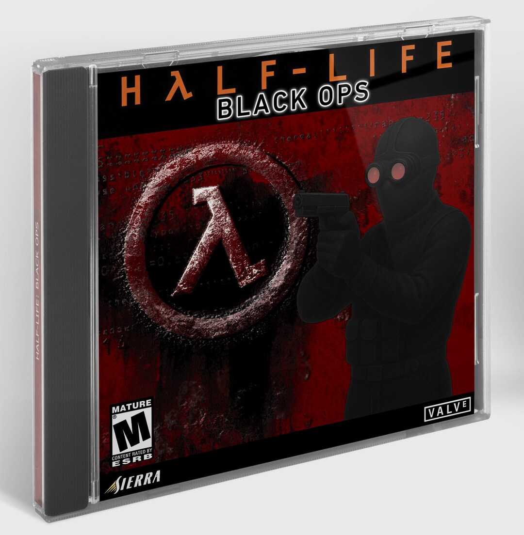 Half-life: Black Ops - Custom Physical Edition W/ Reversible Artwork - Etsy