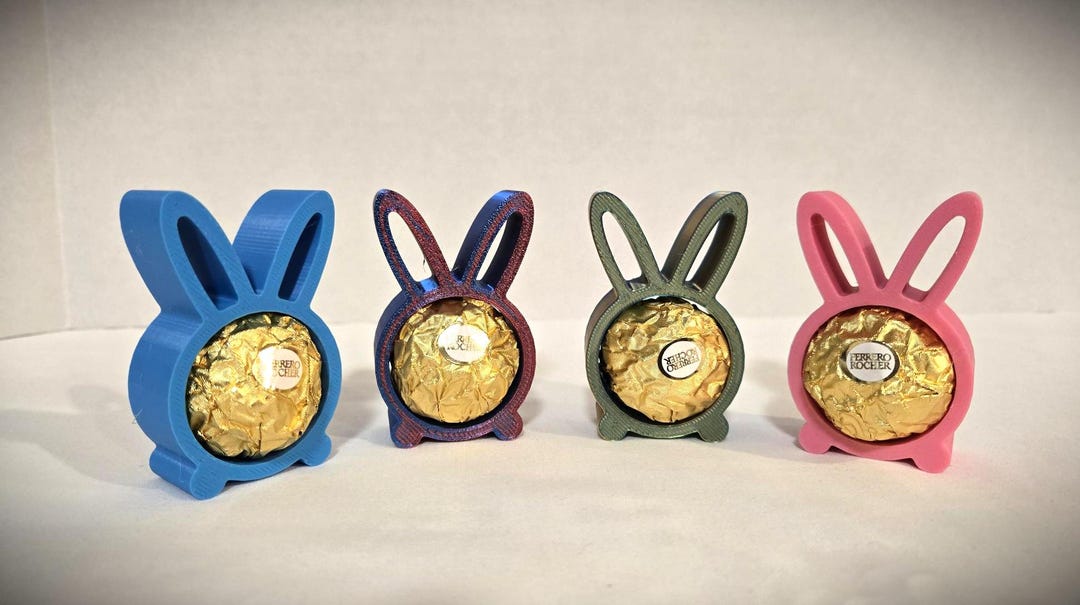 Easter Bunny Ferrero Rocher Candy Holders - Etsy