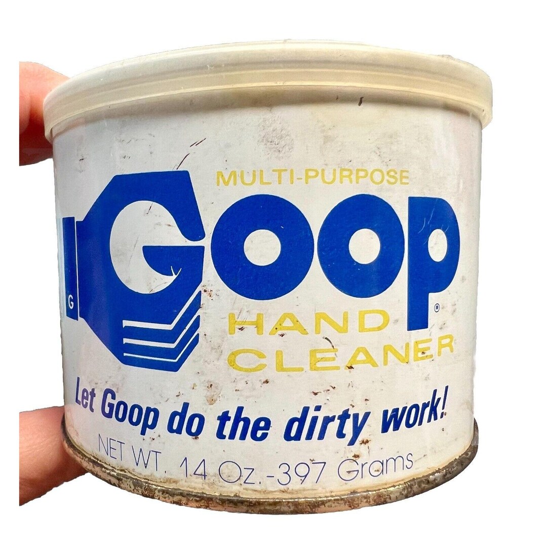 Vintage Goop Hand Cleaner: New Old Stock 14 Oz Tin Can - Etsy