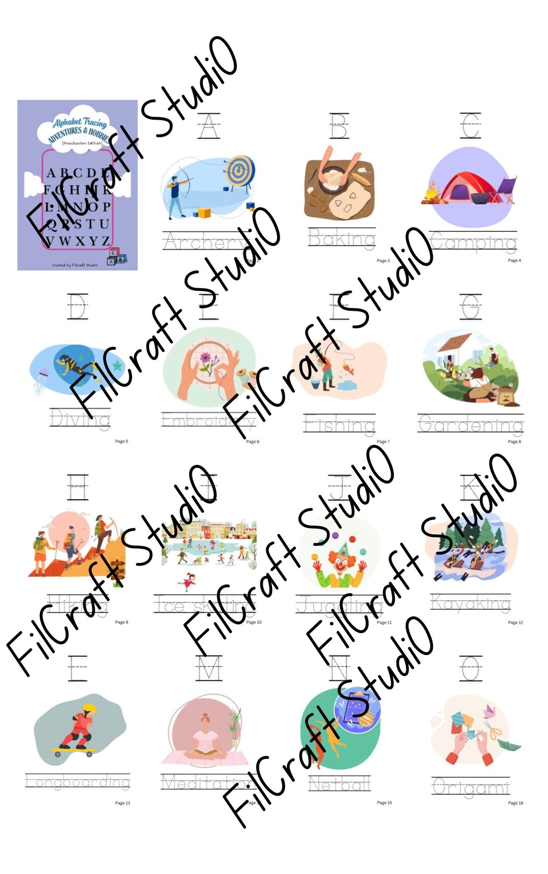 Printable Handwriting Worksheets, Alphabet Writing Practice, Adventure ...