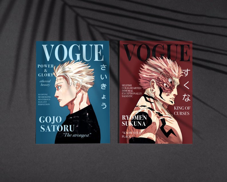 Jujutsu Kaisen, Anime Poster, Gojo Satoru, Sukuna, Anime, Manga ...