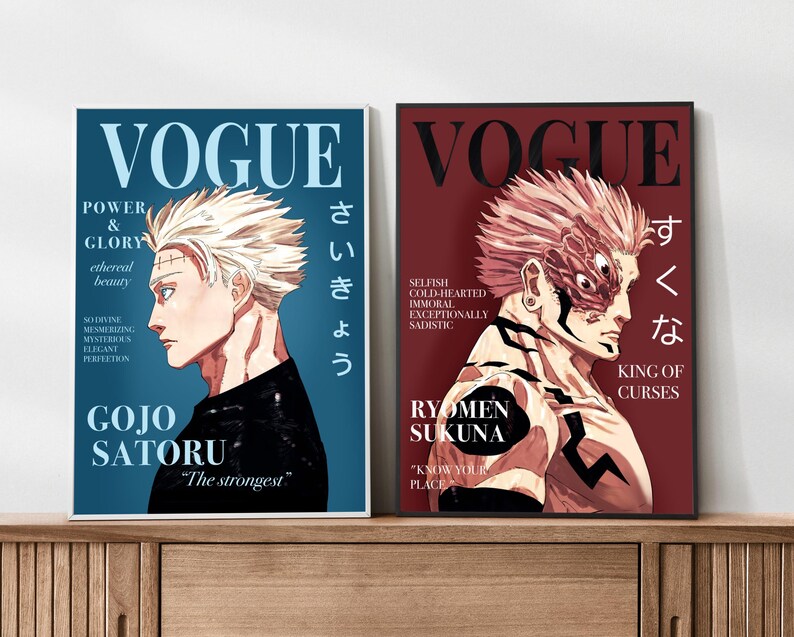 Jujutsu Kaisen, Anime Poster, Gojo Satoru, Sukuna, Anime, Manga ...